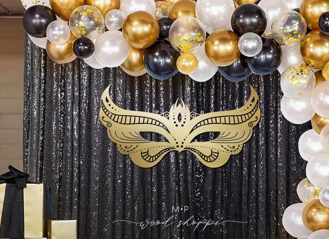 Carnival Masquerade Party Decor, Mardi Gras Mask Decoration, Masquerade ...