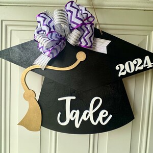 Graduation Door Hanger, Graduation Hat for Door, Graduation Hat Sign ...