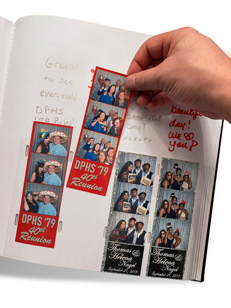 Photo Booth Album for 2x6 Photo Strips Holds 216 | Etsy