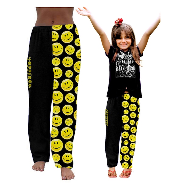 Smiley Face Pants - Etsy