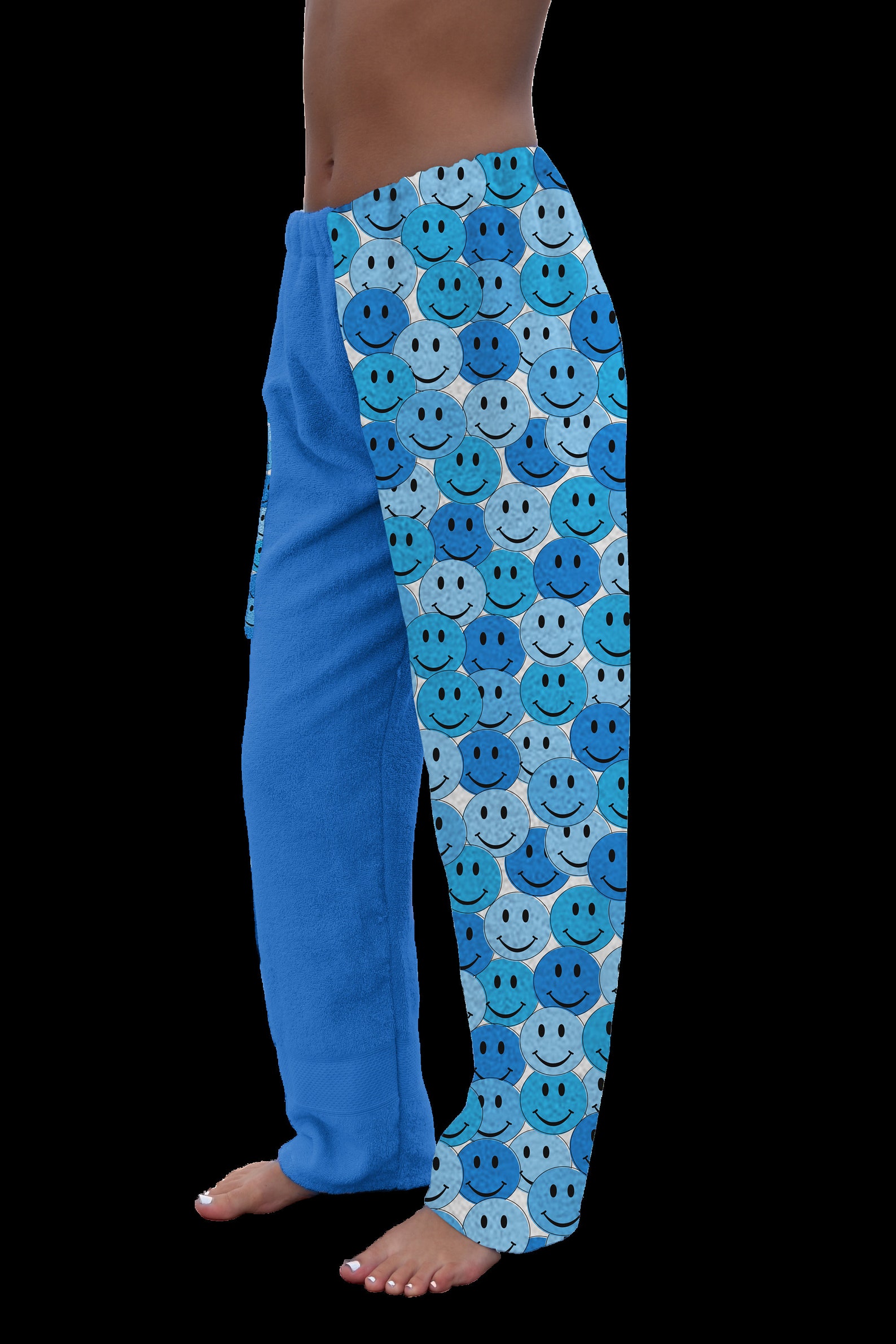 Towel Pants - Smiley Pattern - IN-STOCK Fast Shipping - Beach, Swimming ...