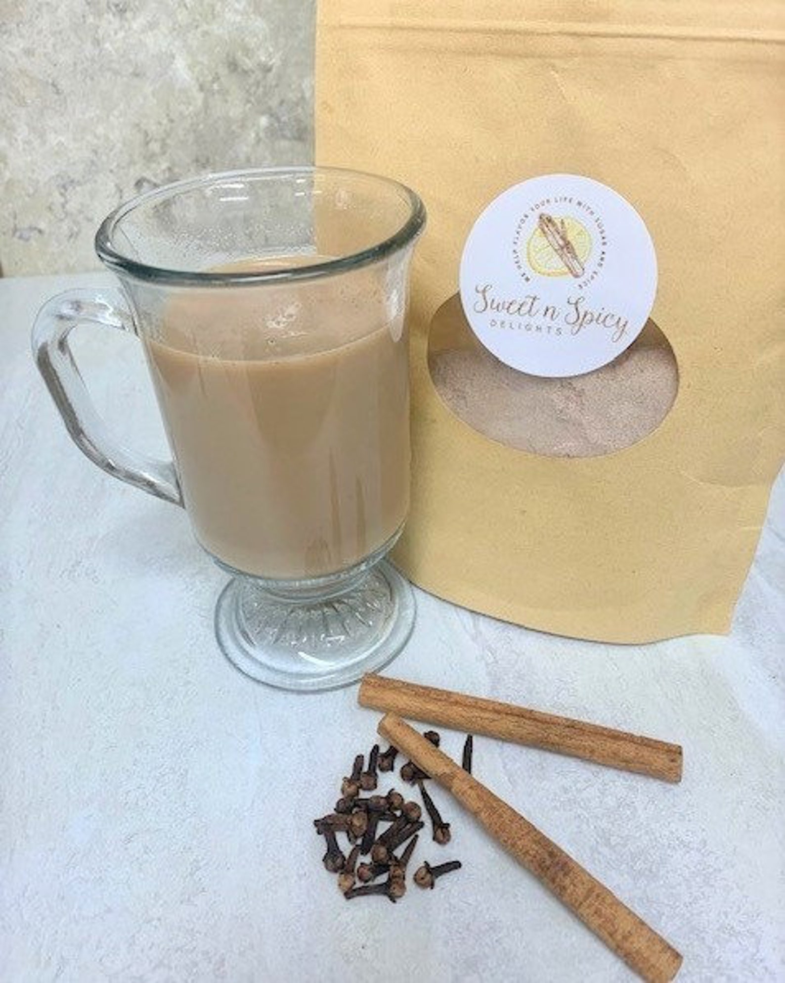 Spiced Chai Tea Mix, Winter Hot Drink Mix - Etsy