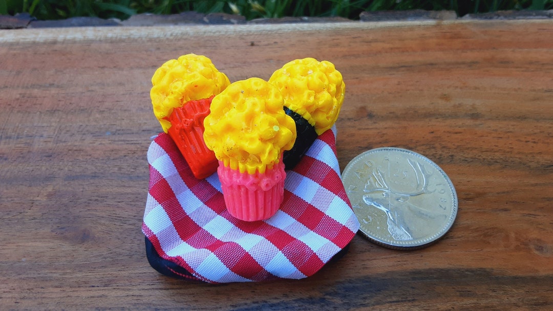Miniature Popcorn With or Without Magnet/popcorn Fridge - Etsy