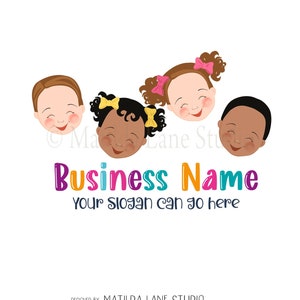 Childcare Logo, Children Logo, Aftercare, Hand Drawn Design, Kids Logo ...