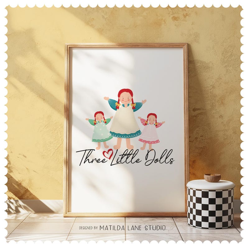 Doll Logo, Woman Logo, Craft Lady Logo, Girl Logo, Hand Drawn Design ...