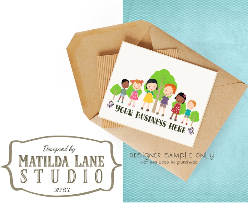 Childcare Logo, Children Logo, Aftercare, Hand Drawn Design, Kids Logo ...