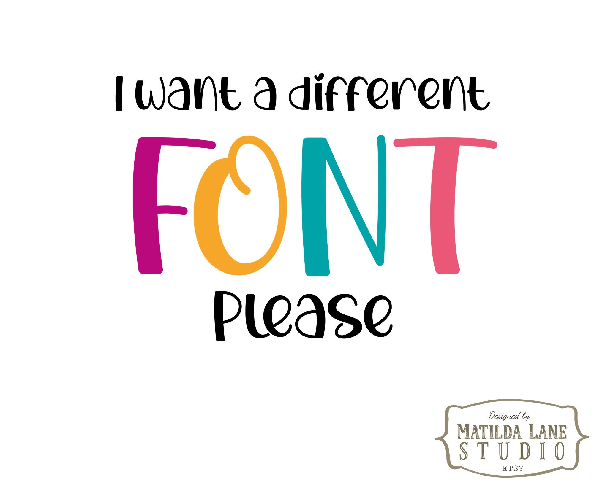 Font Change for Logo, Add On, - Etsy