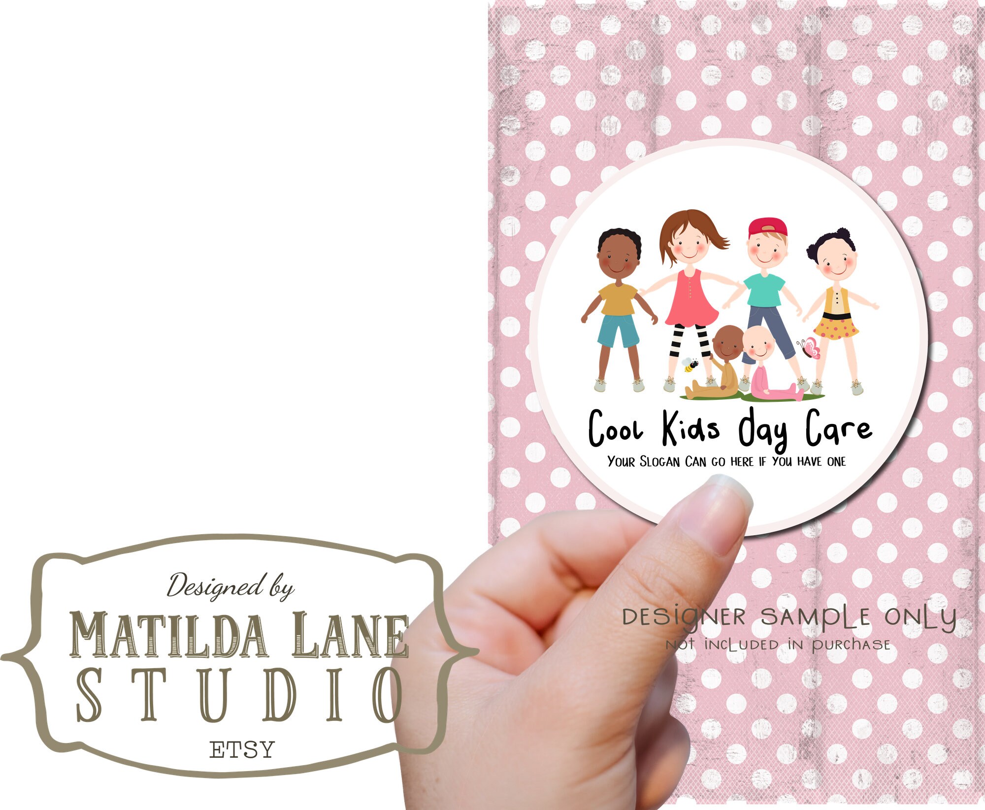 Day Care Logo Children Logo Aftercare Hand Drawn Design - Etsy