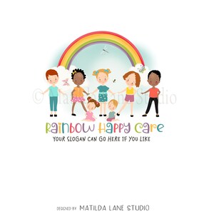 Child Care Logo, Boutique Logo, Aftercare, Hand Drawn , Kids Logo ...