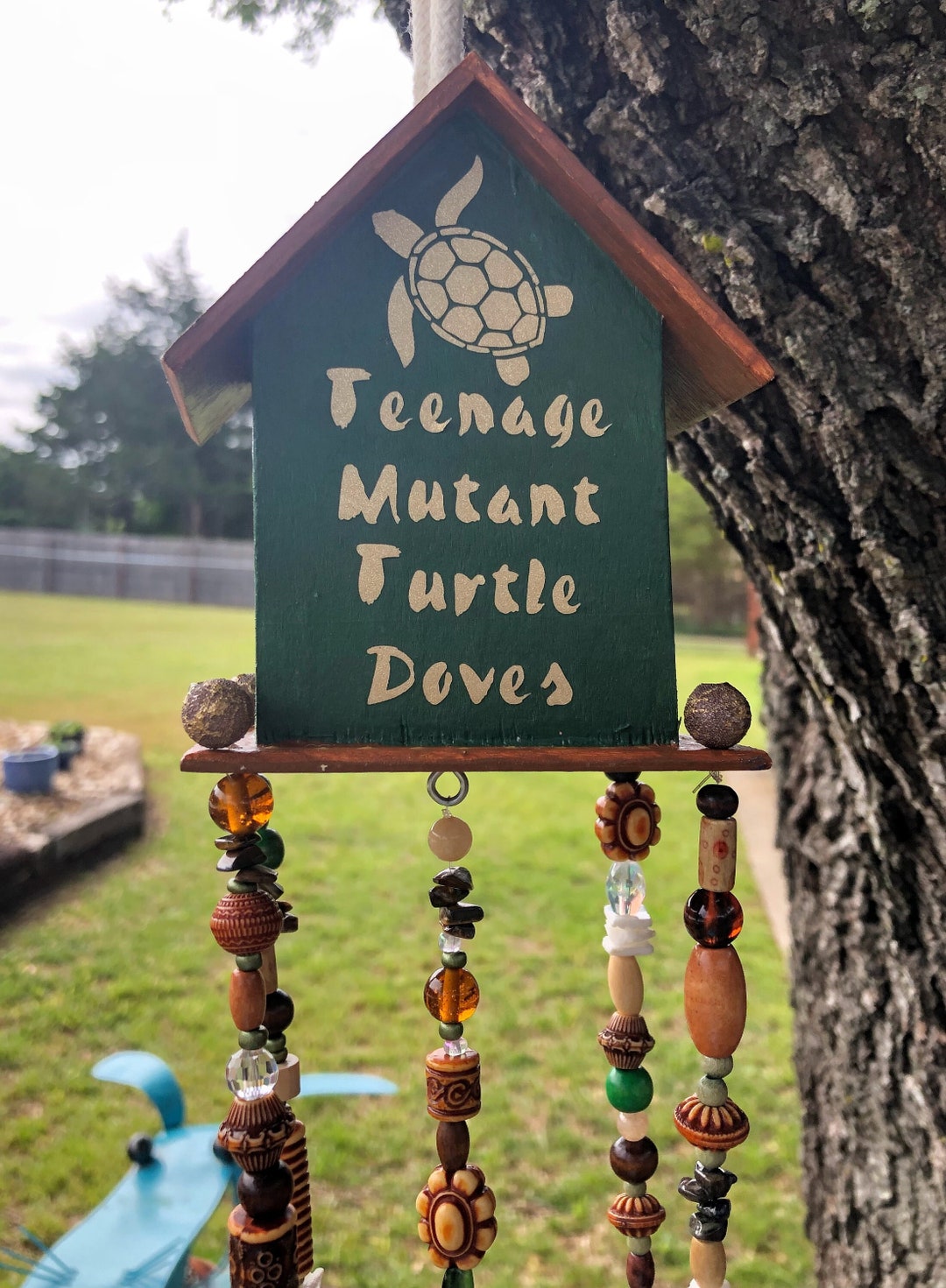 Teenage Mutant Turtle Dove Birdhouse - Etsy