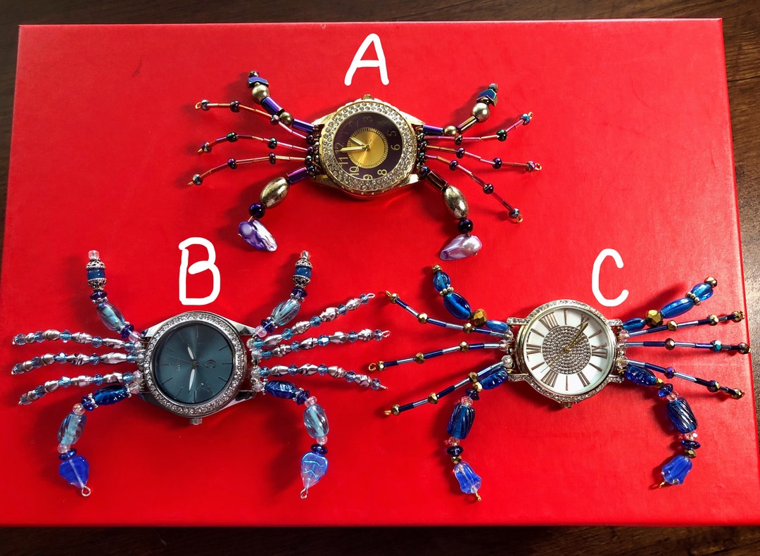 Beach Crab Watch - Clock Sculpture - Etsy