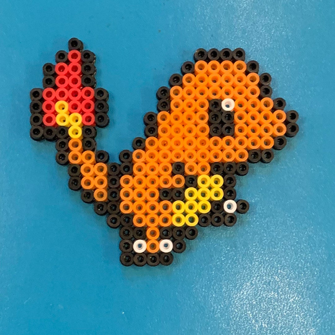 Charmander Perler Bead Art - Etsy