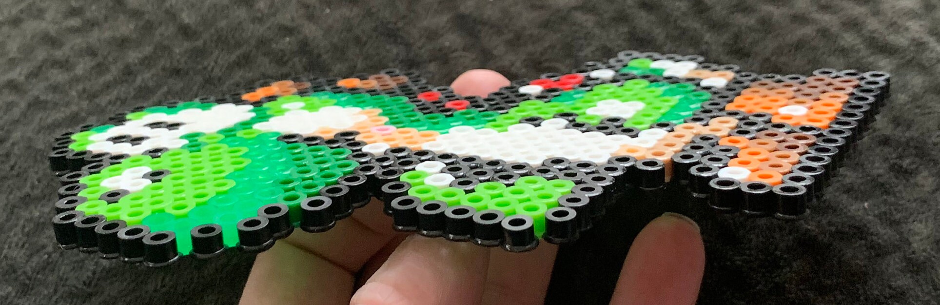 Yoshi Perler Bead Art - Etsy