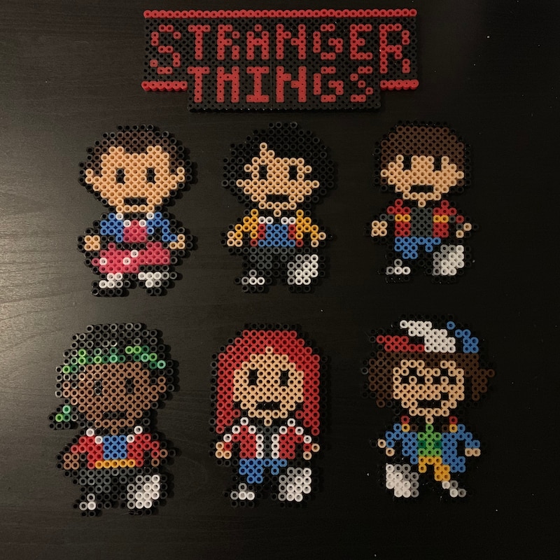 Stranger Thing Perler Bead - Etsy