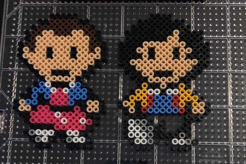 Stranger Things Perler Art Decoration Set - Etsy