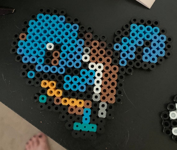 Squirtle Perler Bead Art | Etsy
