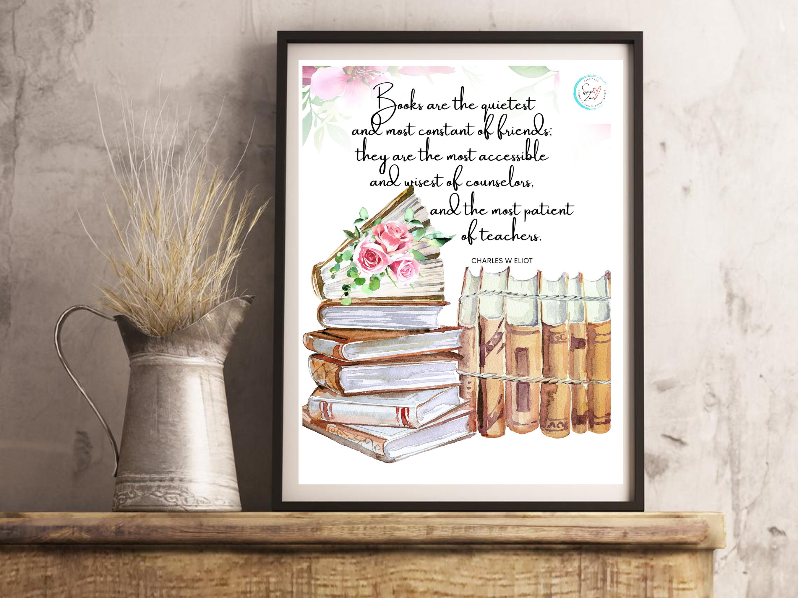 Books Are the Quietest and Most Constant of Friends... Book Lover Quote ...