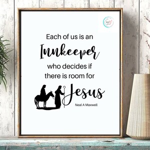 Each of Us is an Innkeeper Who Decides If There is Room for Jesus ...