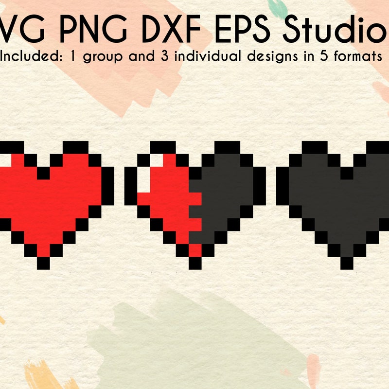 Zelda Heart Svg - Etsy