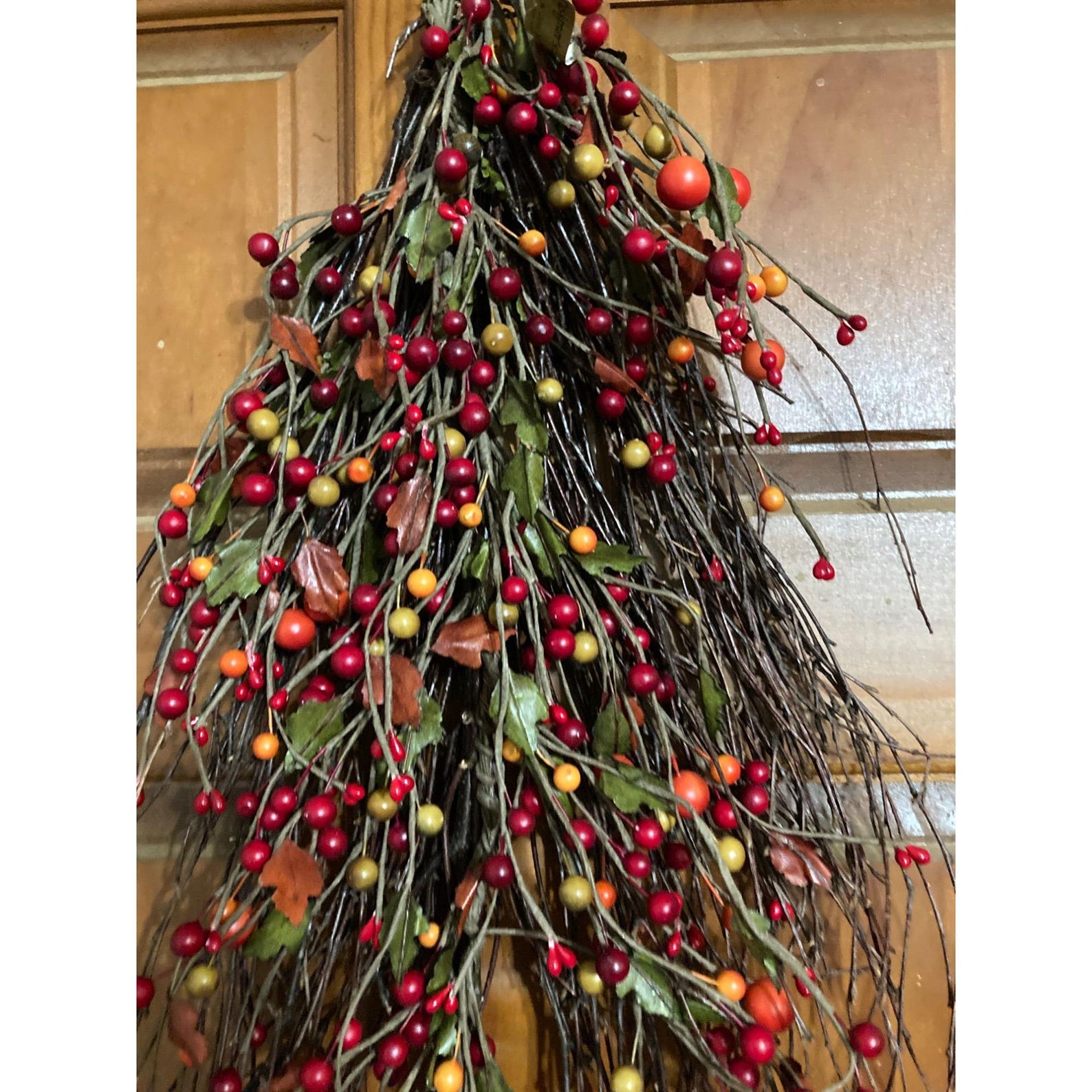 Mountain Berry Teardrop Swag - 24" Designers Excellence Garland - Etsy