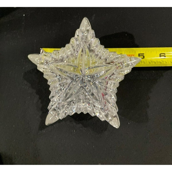 Glass Star Shaped Container - Etsy