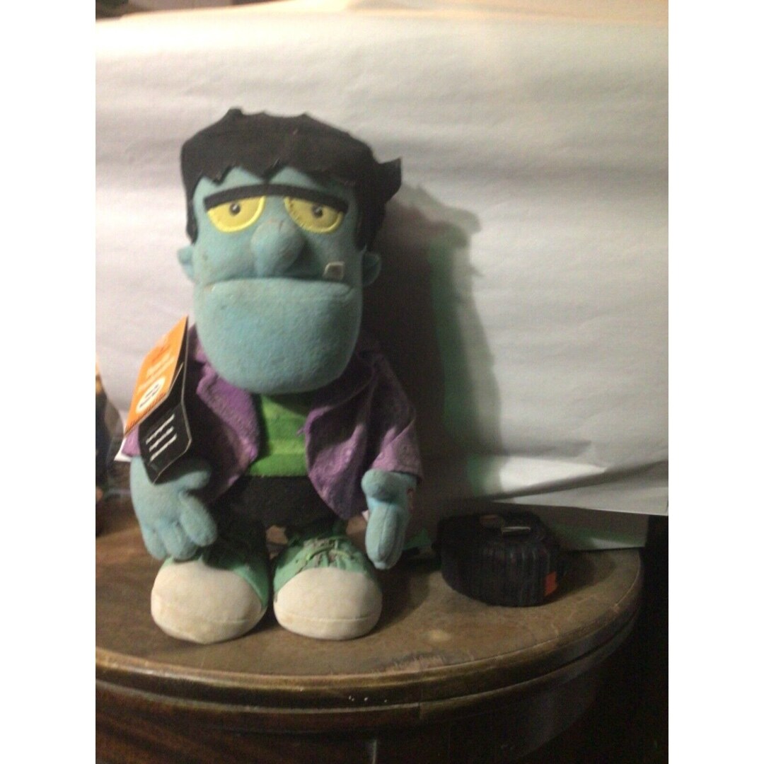 Hallmark Dancing Animated Frankenstein Plush Monster Mash 12 Halloween ...