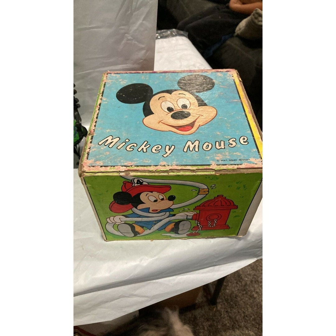 Vintage WALT DISNEY Cardboard Stacking Nesting Box Set of 10 ...