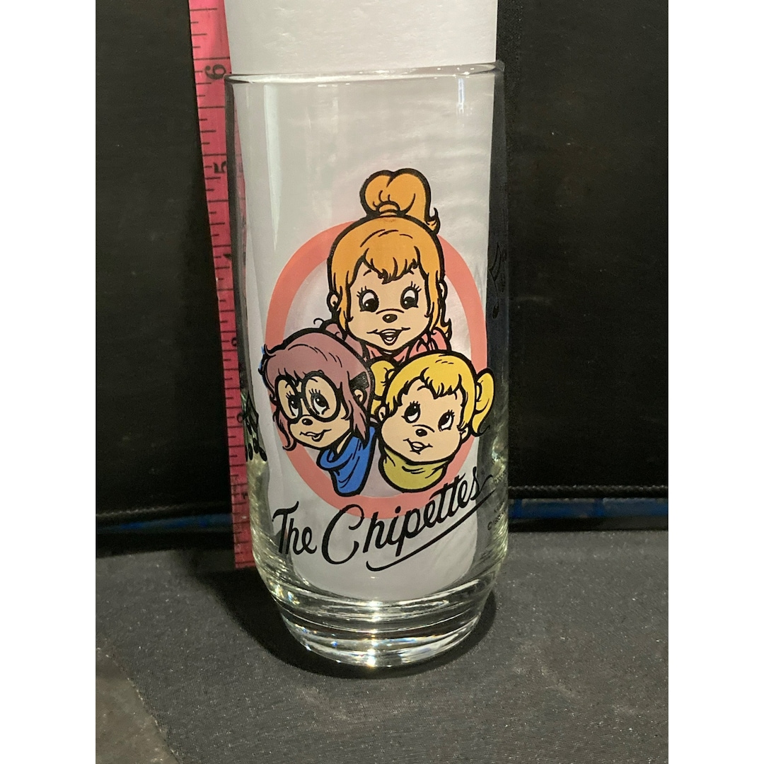 Vintage 1985 the Chipettes Drinking Glass - Etsy