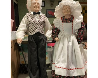 William Wallace Jr. (1980s) Realistic, Vintage Grandma and Grandpa ...