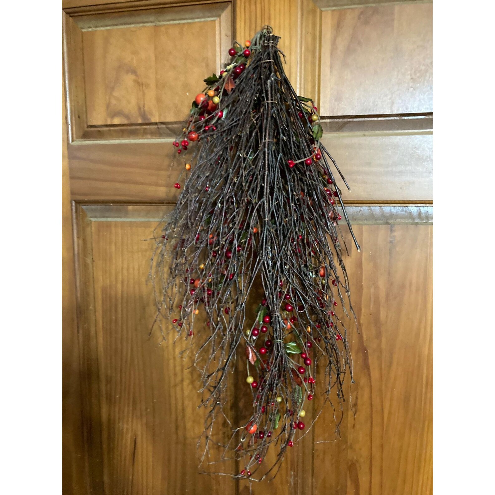 Mountain Berry Teardrop Swag - 24" Designers Excellence Garland - Etsy