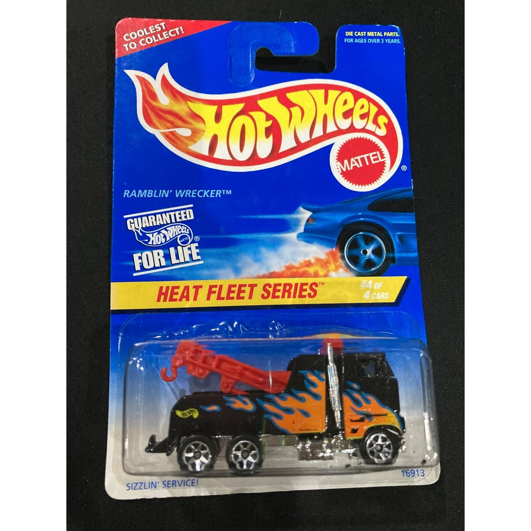Hot Wheels 1996 Heat Fleet Series "sizzlin’ Service" #16913 1:64 Scale ...