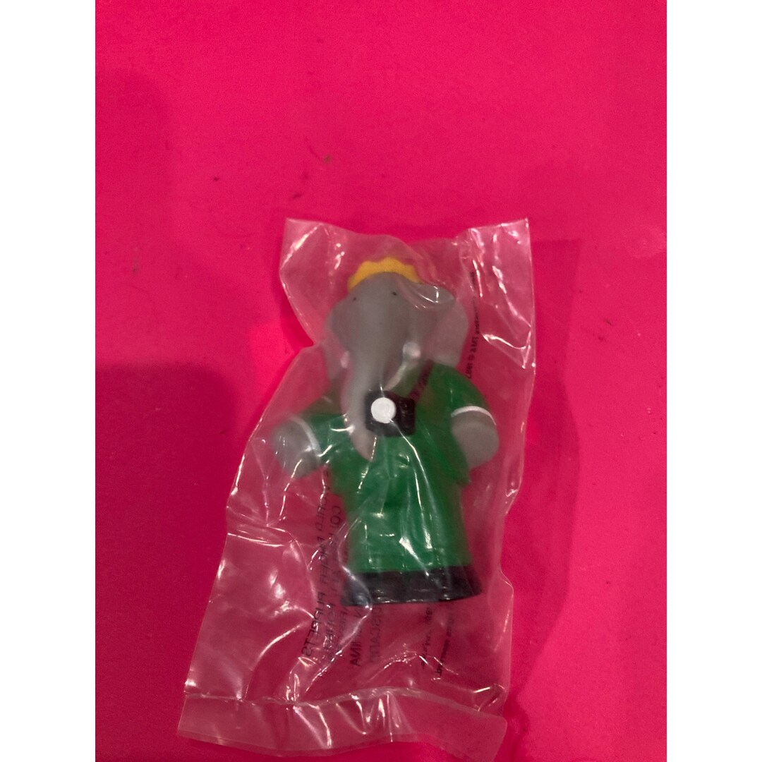 1990 King Babar the Elephant Rubber Figure Camera Arbys Meal Toy - Etsy