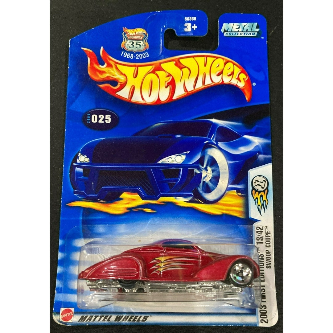 2003 Hot Wheels SWOOP COUPE #025 First Editions 13/42 - Etsy