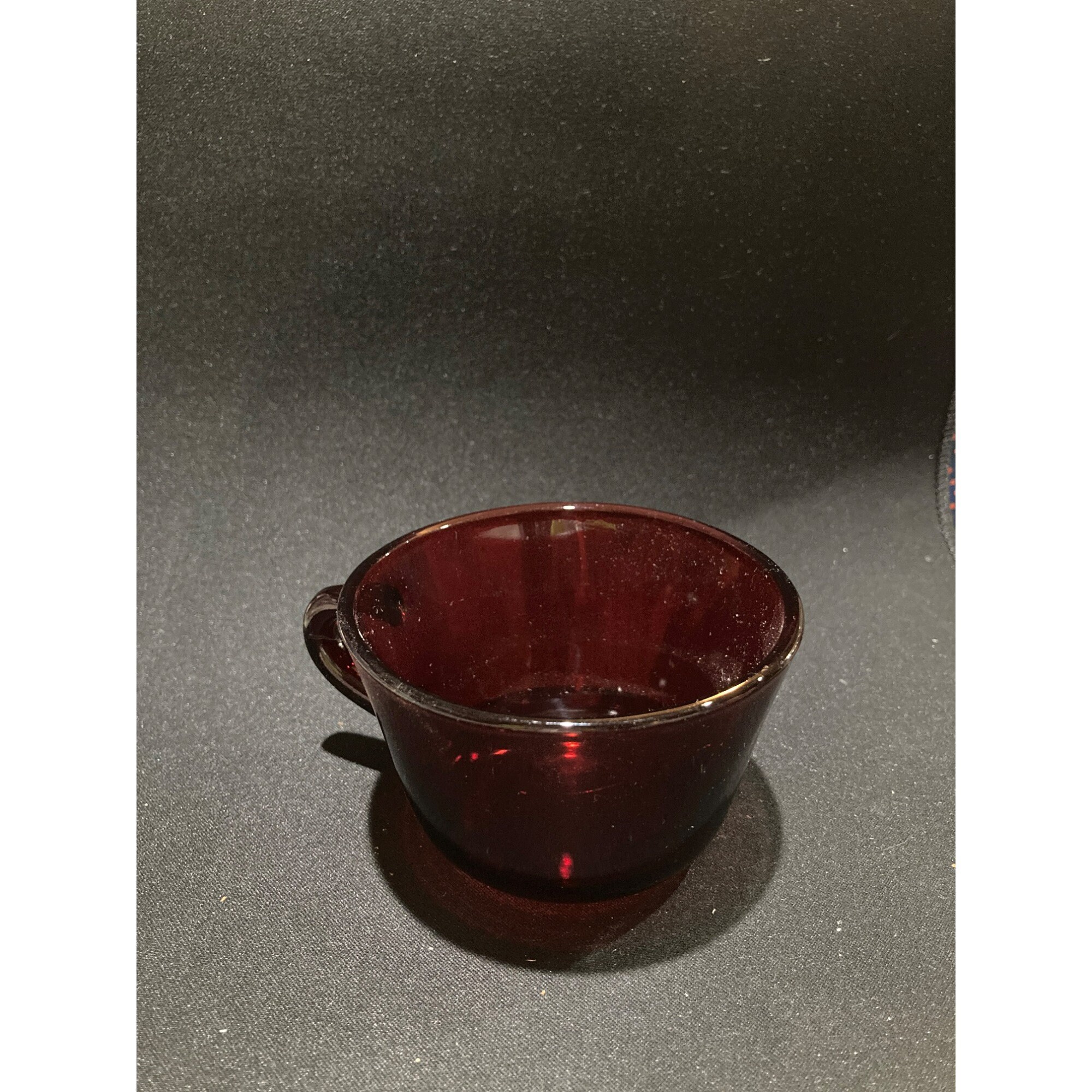 Ruby Red Tea Cup - Etsy