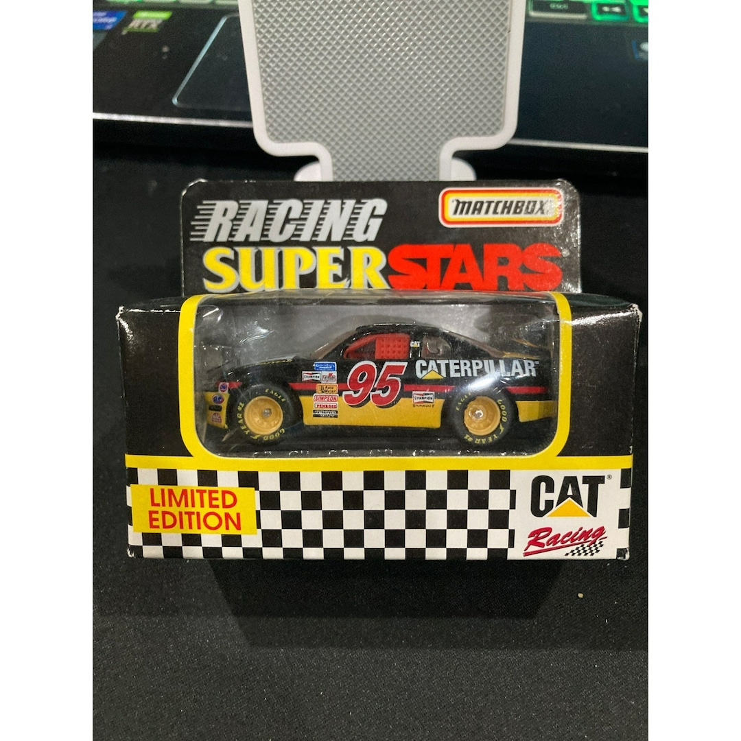 1996 Matchbox Racing Super Stars #95 David Green Caterpillar 1:64 ...