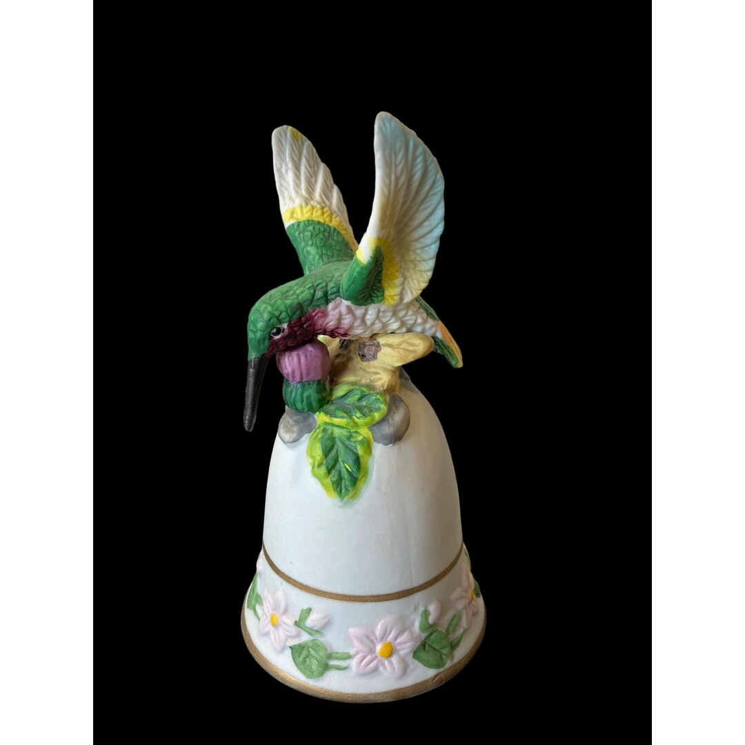 Decorative Ceramic Hummingbird Bell - Etsy