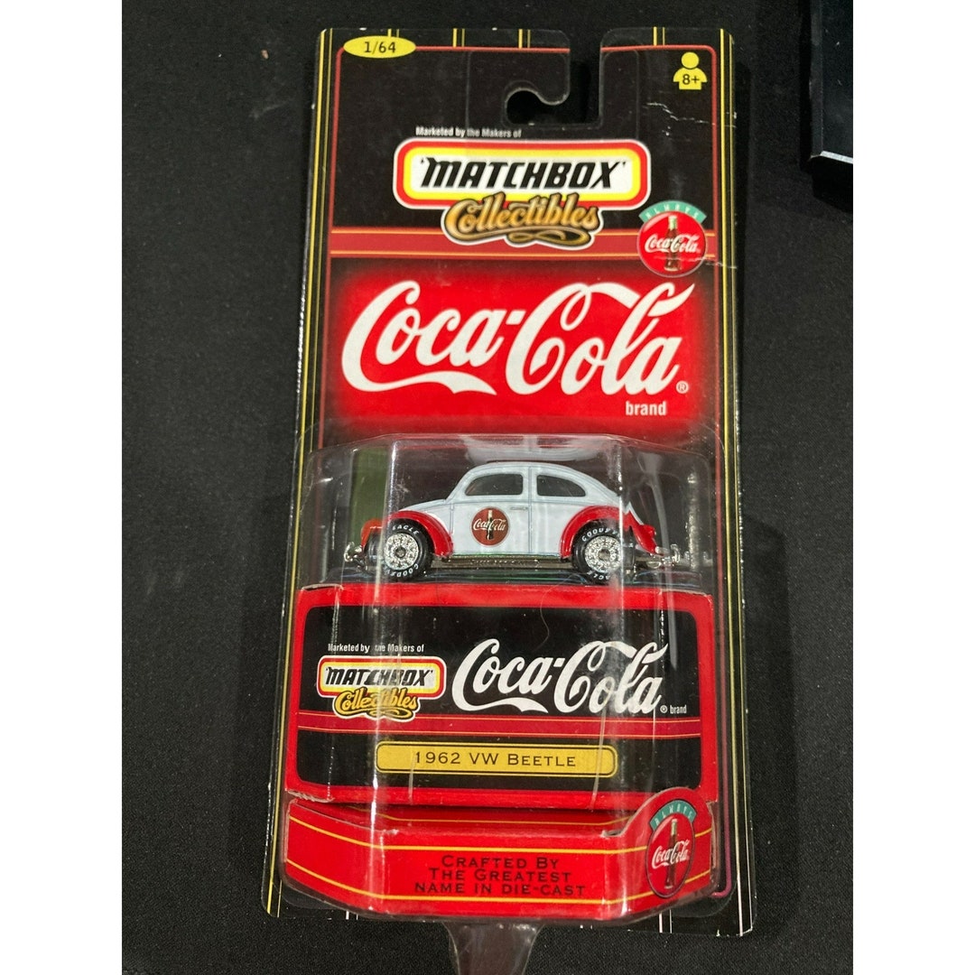 Matchbox Collectibles Coca Cola 1962 VW Beetle 1/64 - Etsy