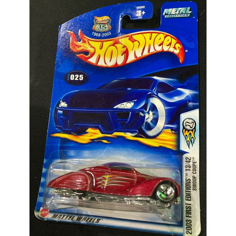 2003 Hot Wheels SWOOP COUPE #025 First Editions 13/42 - Etsy