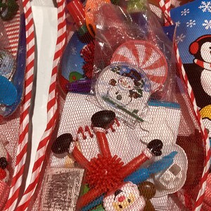 Handmade Toy Filled Mesh Stocking - Etsy