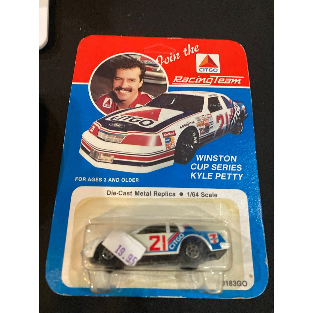 VINTAGE Kyle Petty Race Citgo Racing Team Winston Cup Series 1/64 NIP ...