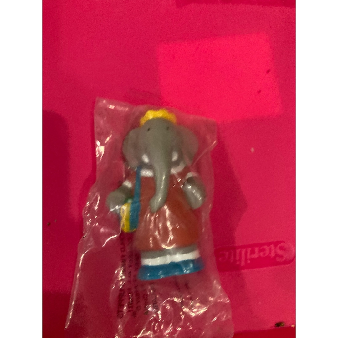 Vintage 1990 “mom” Babar Elephant Finger Puppet Arby's Premium Toy - Etsy