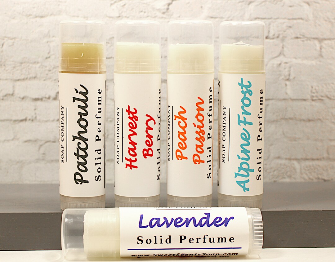 Solid Perfume - You Pick (6) Scent Sticks - Etsy