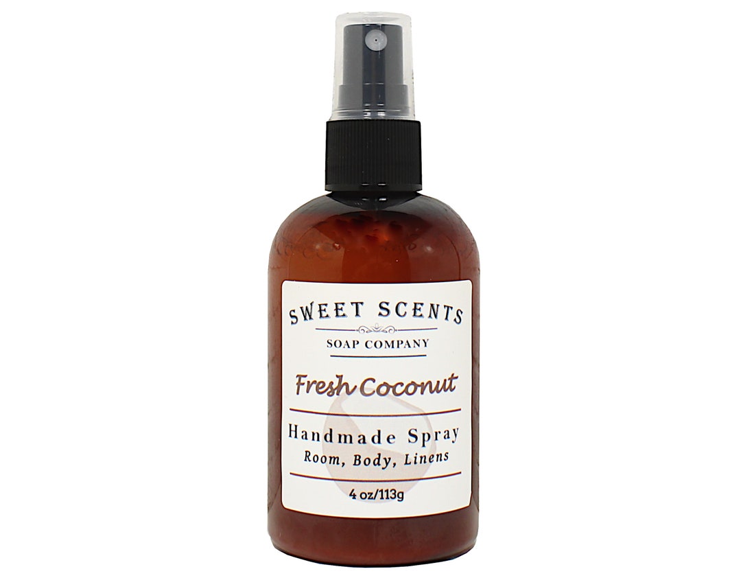 Fresh Coconut Body Spray - Handmade Spray / Body Spray / Room Spray ...