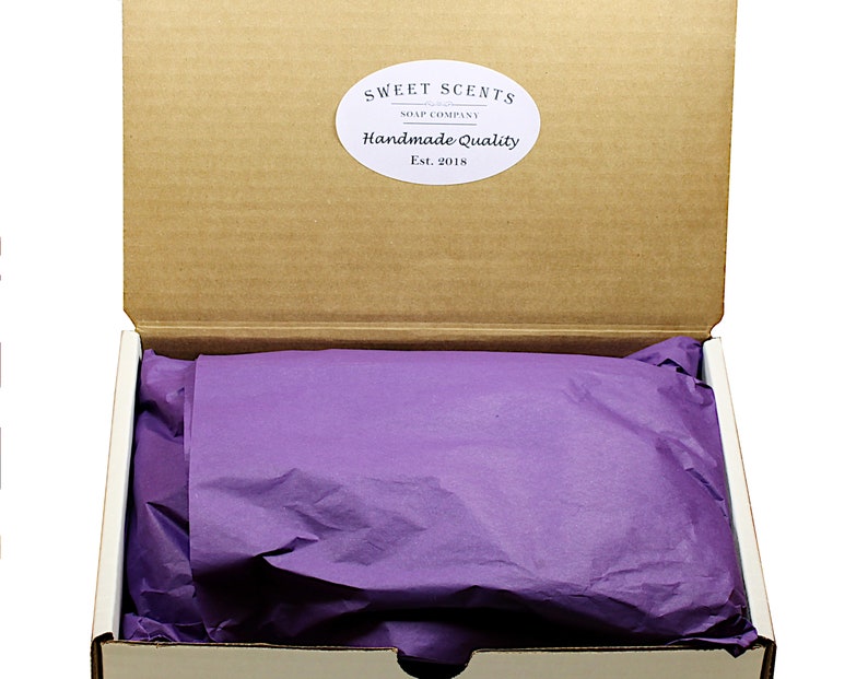 Lavender Spa Gift Box - Soap, Lotion, Sugar Scrub, Spray - Sweet Scents ...