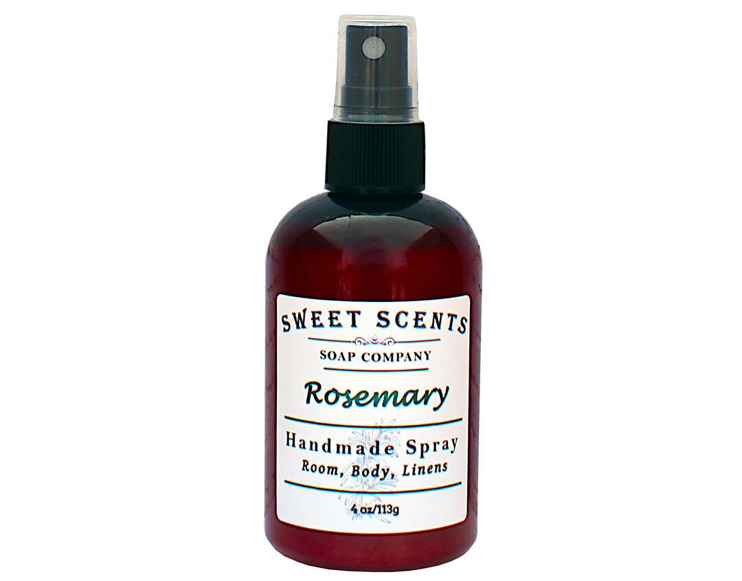 Rosemary Body Spray - Handmade Spray / Body Spray / Room Spray / Body ...