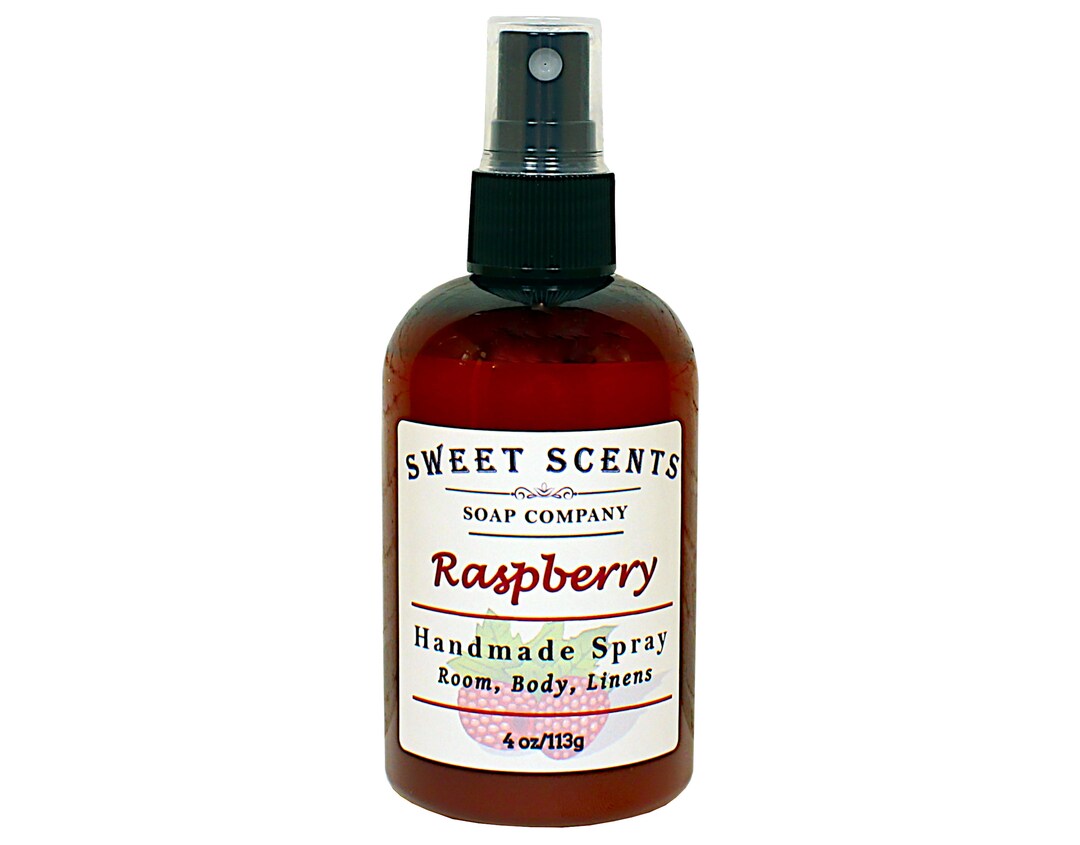 Raspberry Body Spray - Handmade Spray / Body Spray / Room Spray / Body ...