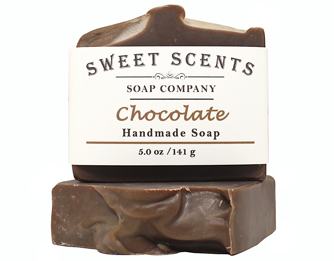 Chocolate Soap - Handmade Soap, Cold Process Soap, Vegan Soap, Homemade ...