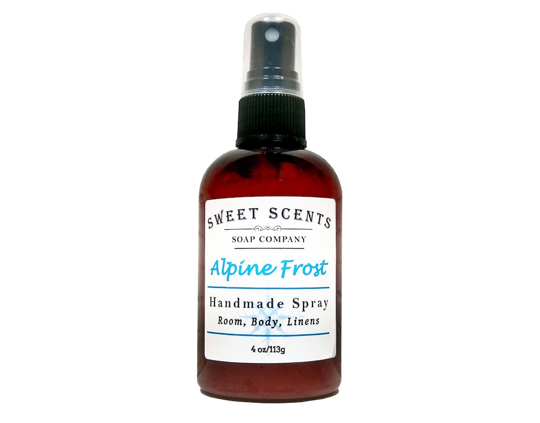 Alpine Frost Handmade Body Spray: Unisex Scent, Linen & Room Spray - Etsy