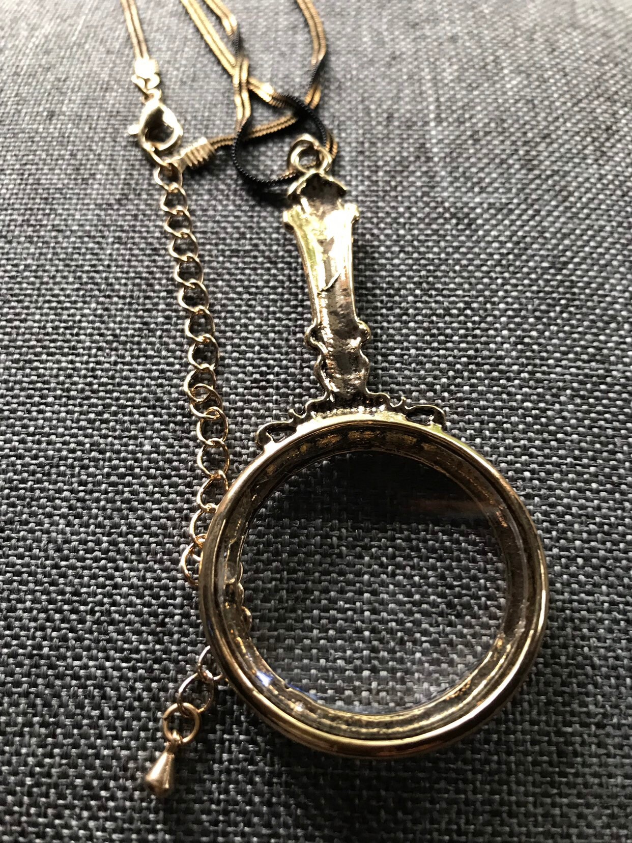 Magnifying Glass Pendant - Etsy