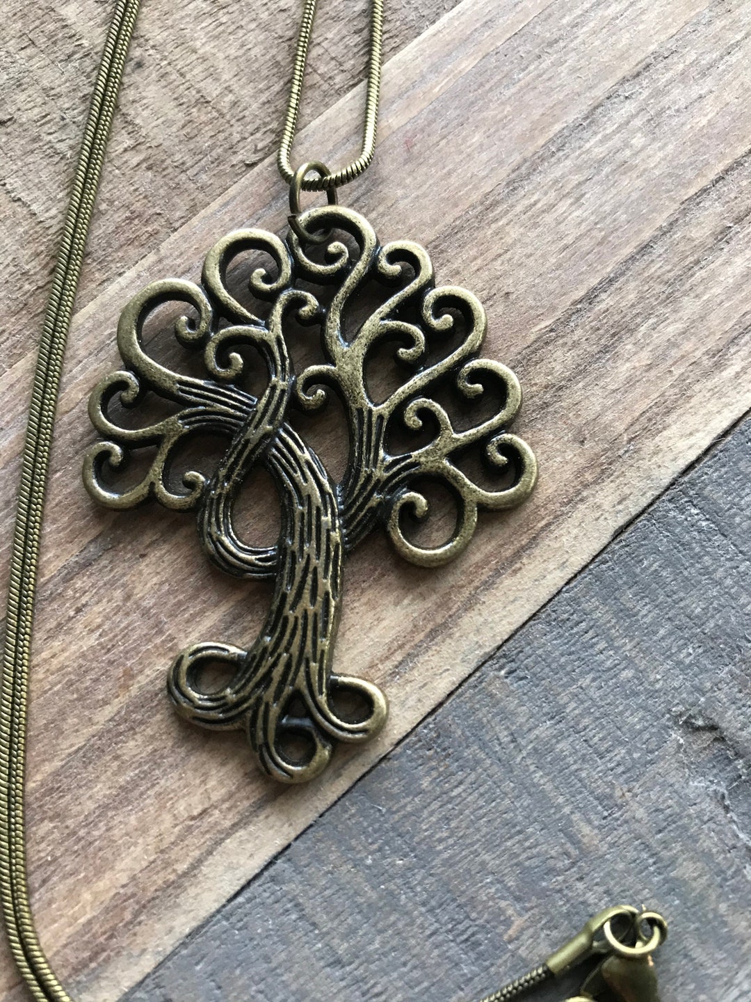 Bronze Scroll Tree - Etsy